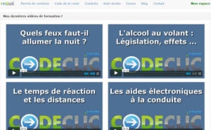 Codeclic, un site pour apprendre le code de la route en ligne.